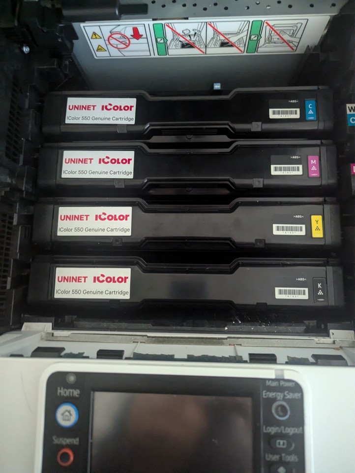 UNINET iColor 550 White Toner Printer + Pro RIP software + new white ...
