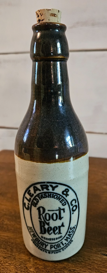Lot of 3 Root Beer - C. Leary & Co. Stoneware, plus Hires and Lorenz ...