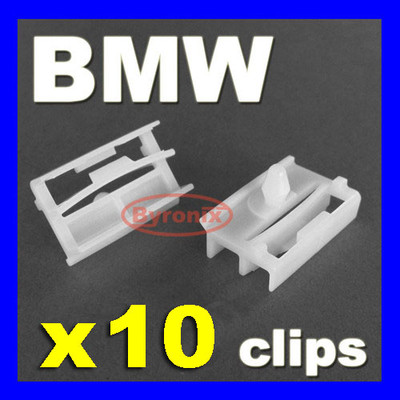 BMW SIDE SILL SKIRT TRIM CLIPS FASTENERS E36 E46 3 Series & E90 E91 ...