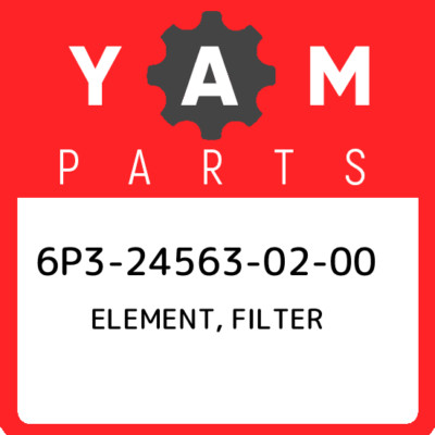 6P3-24563-02-00 Yamaha Element, filter 6P3245630200, New Genuine OEM ...