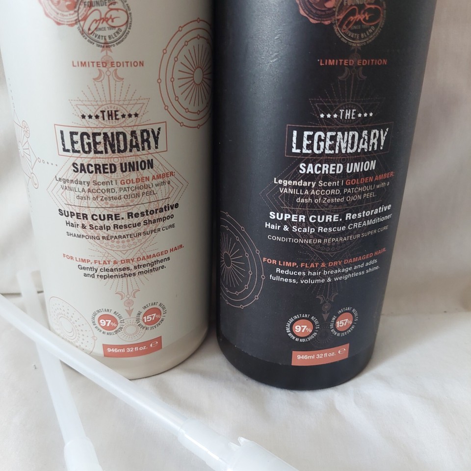 Tweak'd The Legendary Sacred Union Shampoo Conditioner Golden Amber 32 ...