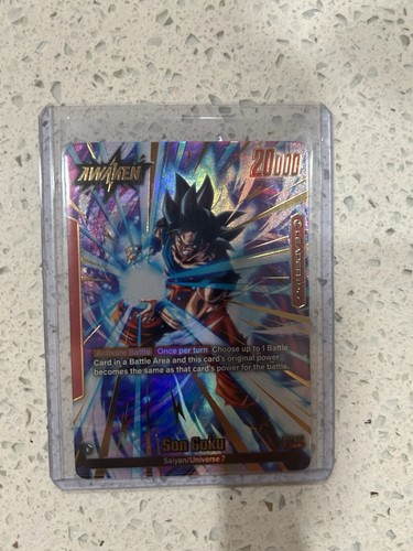 Son Goku Dragon Ball Super Ultra Limit English Leader Alt Art FB04-001 ...