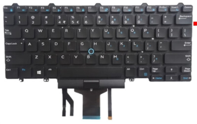 New For G30V9 Dell Latitude 7490 5490 5491 Keyboard US Backlit keyboard ...