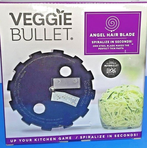 NIB Veggie Bullet Blade Fruit Vegetable Slicers Cutter Shaver Angel ...