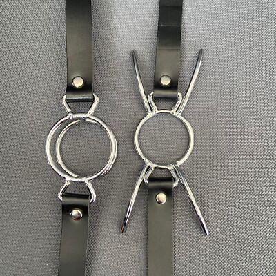 Spider O Ring Gag Open Mouth Bondage Head Harness Restraint for Couples ...