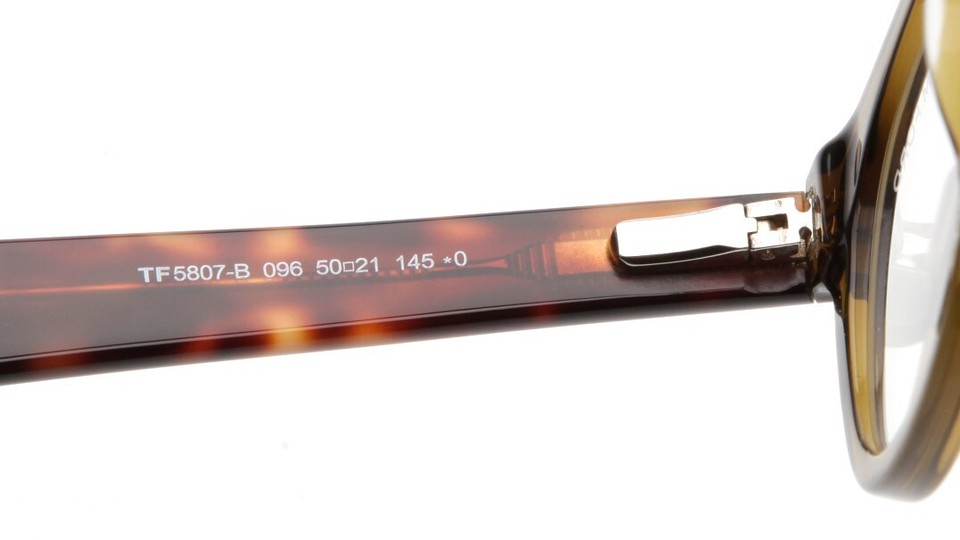 NEW TOM FORD TF 5807-B 096 Olive EYEGLASSES FRAME 50-21-145mm B40mm ...