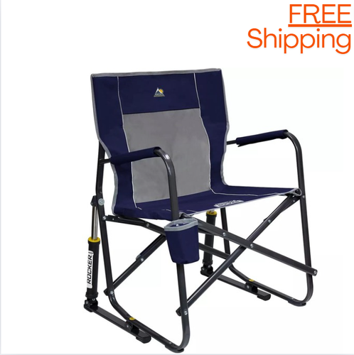 GCI Outdoor Freestyle Rocker™ Portable Rocking Chair Color: Blue | eBay