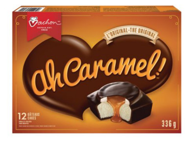 1x Box Vachon ORIGINAL Ah Caramel! 12 Cakes Each 336g -Canada FRESH | eBay