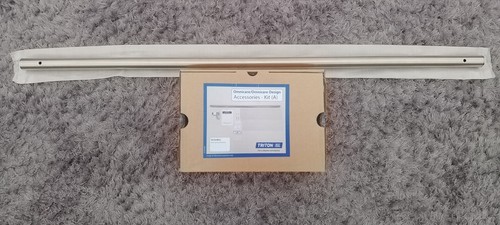 TRITON 25mm Omnicare Extra Long Shower Riser Rail Stainless Steel White ...