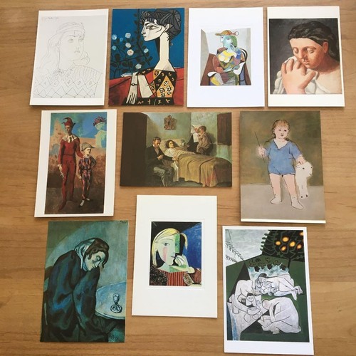 Picasso Postcards Set of 10 Collectible Art Cards Used kk6 | eBay