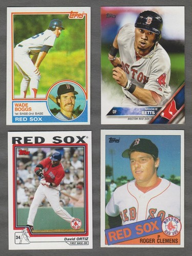1980 to 2024 Topps And More Boston Red Sox Team Sets -Pick Your Team ...