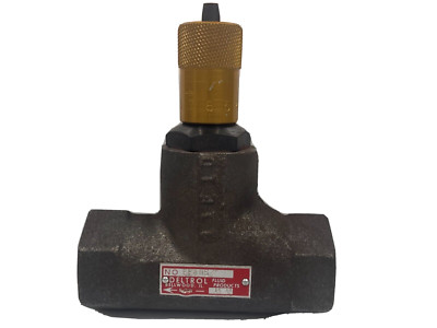 DELTROL EF40S Hydraulic Flow Control Valve 1" NPTF 55 GPM 5000 PSI MAX ...