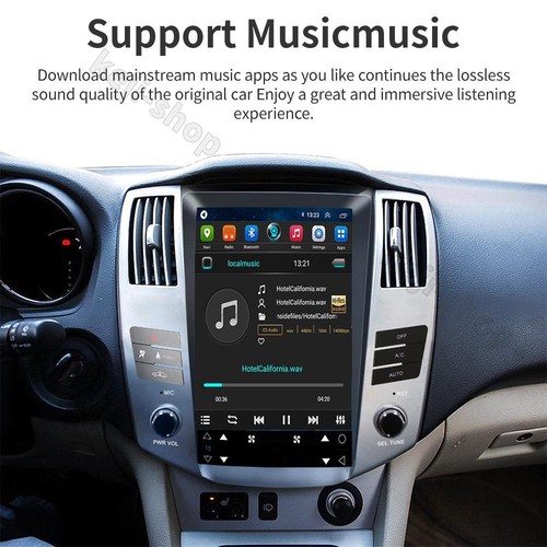 12.1" Car Audio Stereo GPS Radio For Lexus RX330 RX300 2004-2007 ...