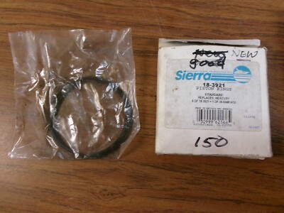 New OEM Sierra Piston Rings, Part # 18-3921, Replaces Mercury #18-3821 ...