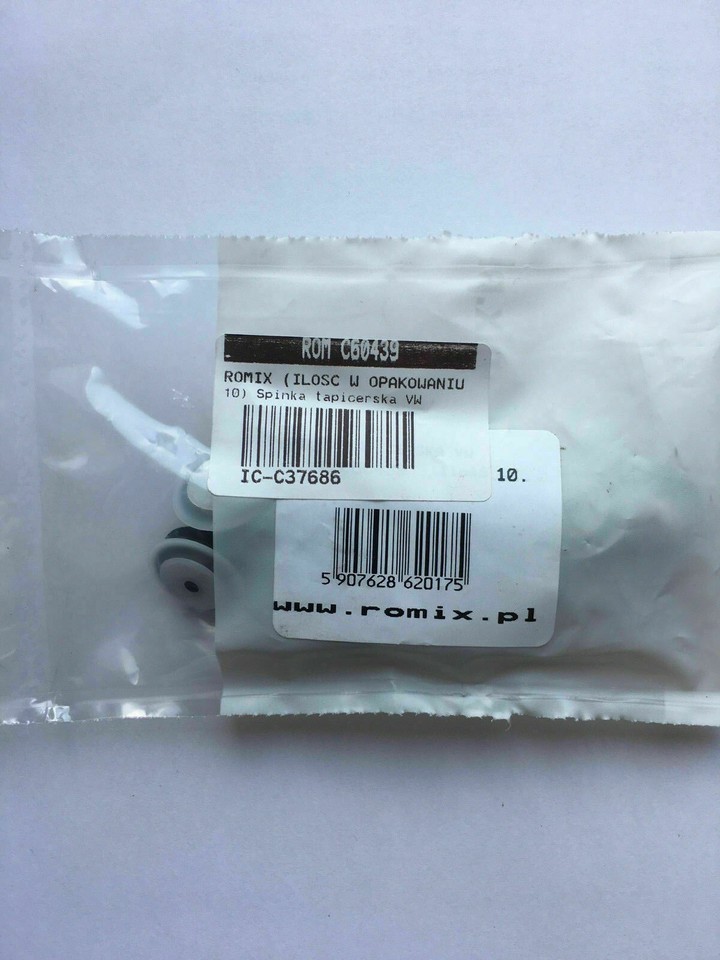 10x Sliding Door Rail Clips VW Transport & Caddy T5 7E0843514 7H0843514 ...