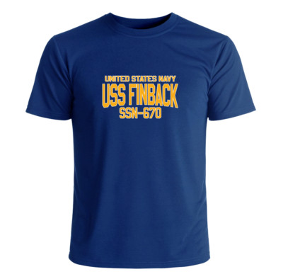 USS Finback SSN-670 T-Shirt US Navy Officially Licensed | eBay