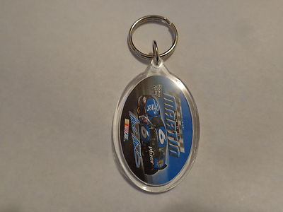 Mark Martin (#6) NASCAR Acrylic Key Ring Key Chain - 2 Sided Graphics ...