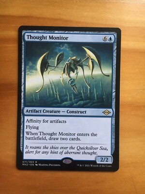 Mtg Carte Magic Modern Horizons 2 MH2 Thought Monitor English NM | eBay