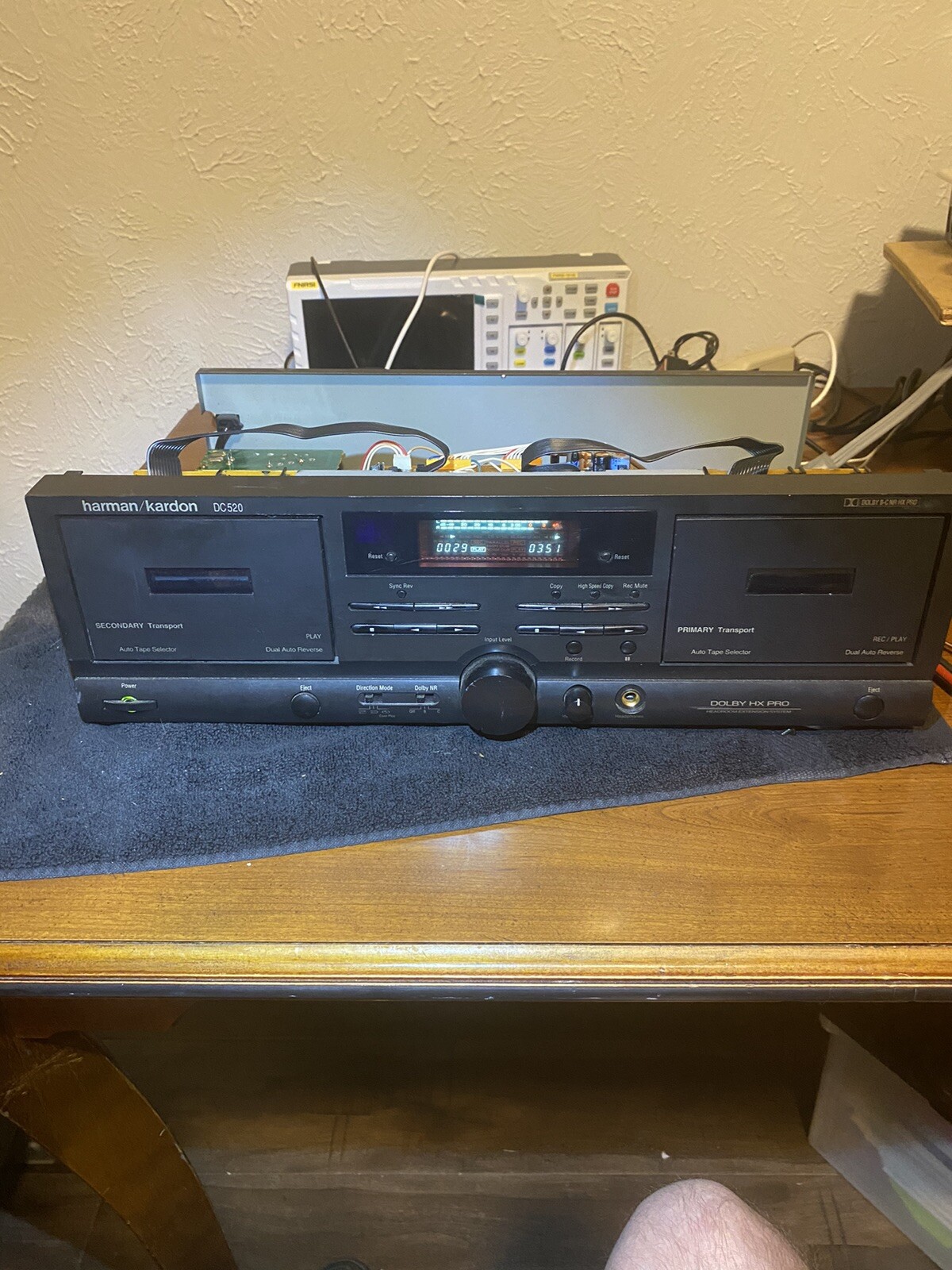 Harman/Kardon DC520 DOLBY HX PRO Double Cassette Deck. 96'-00' Great ...