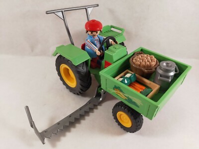 sympa Maraîcher/tracteur 3074 Playmobil ( ferme , légume , marché ...