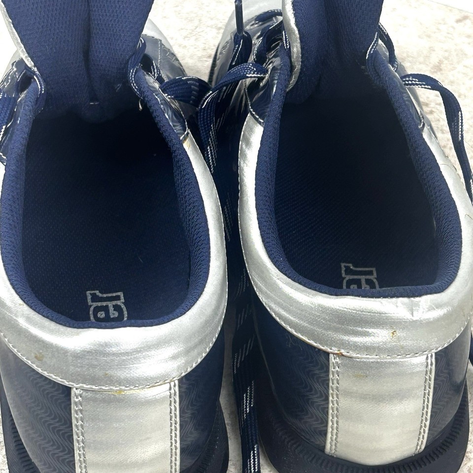 VTG Bowling Shoes Men's Dexter Size 9 Blue Silver B2023-8 Slide Rite ...