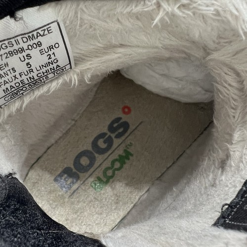 Baby Bogs II Digital Maze Snow Boots Sz US 5 EU 21 Green Blue Toddler ...