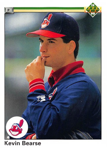 Kevin Bearse 1990 Upper Deck 715 Cleveland Indians Rookie Baseball Card ...