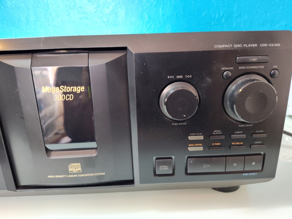 PARTS ONLY* Sony CDP-CX355 Mega Storage Compact Disc Player 300 Disc CD ...