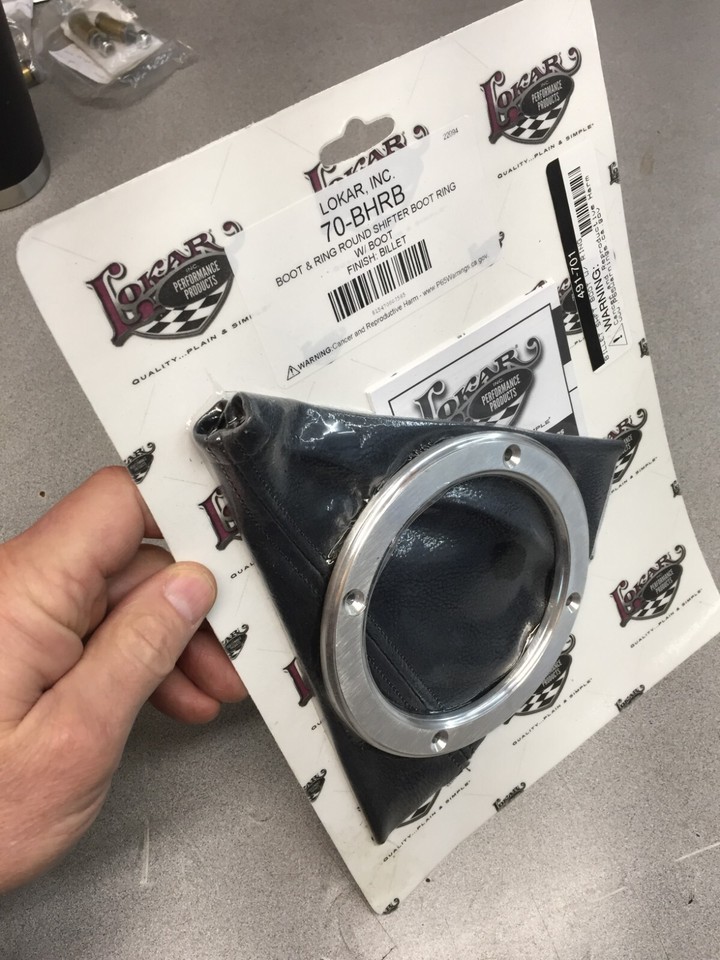 Lokar 70-BHRB - Hot Rod Shifter Boot with Billet Ring NEW. SA357 | eBay