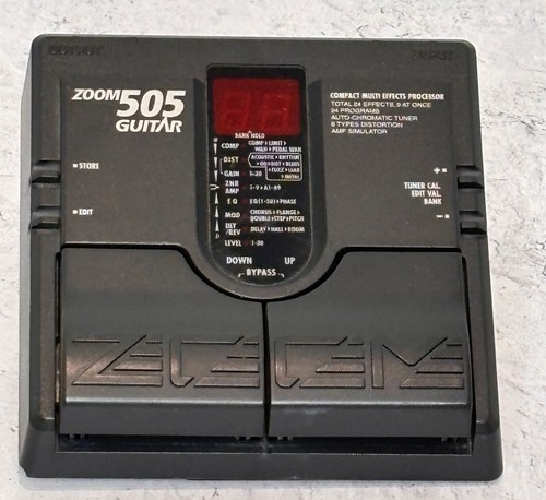 Zoom 505 Guitar Multi-Effects Pedal | eBay