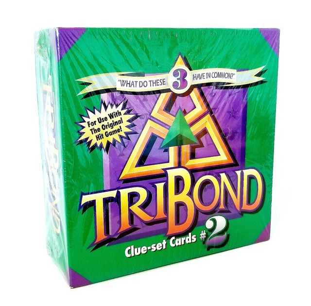 Tribond Clue-set Cards Volume 2 What Do These 3 Have in Common? 1993 ...