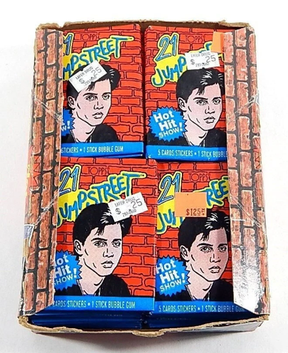 1987 Johnny Depp RC 21 Jump Street Topps Packs | eBay