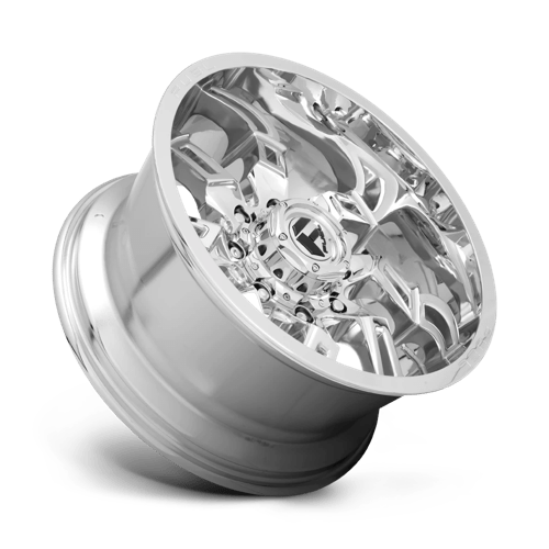 20X9 Fuel 1PC D746 LOCKDOWN 8X170 1MM CHROME (4) | eBay