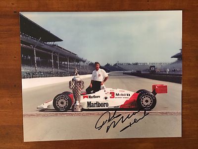 Rick Mears Signed Indy 500 Indianapolis 8 X 10 Photo Autographed 1991 ...