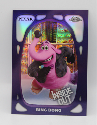 2024 Topps Disney Chrome Bing Bong Inside Out HQ-9 Insert | eBay