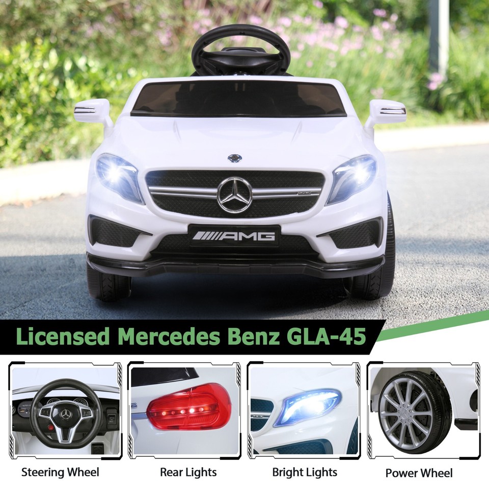 Kids Car Licensed Mercedes Benz Electric Toddler Electric Vehicle ...