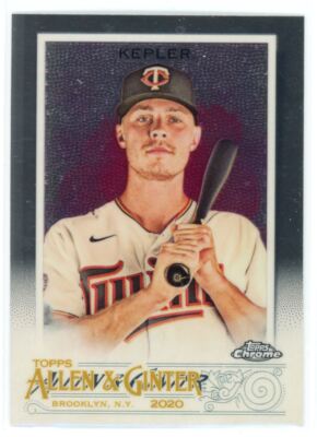 2020 Topps Allen & Ginter Chrome Max Kepler Minnesota Twins #243 | eBay
