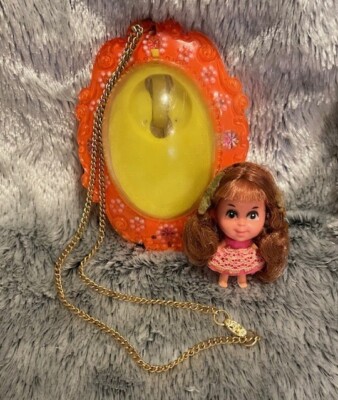 1966 Vintage Liddle Kiddles Lucky Locket Little Doll Lottie Mattel Toy ...