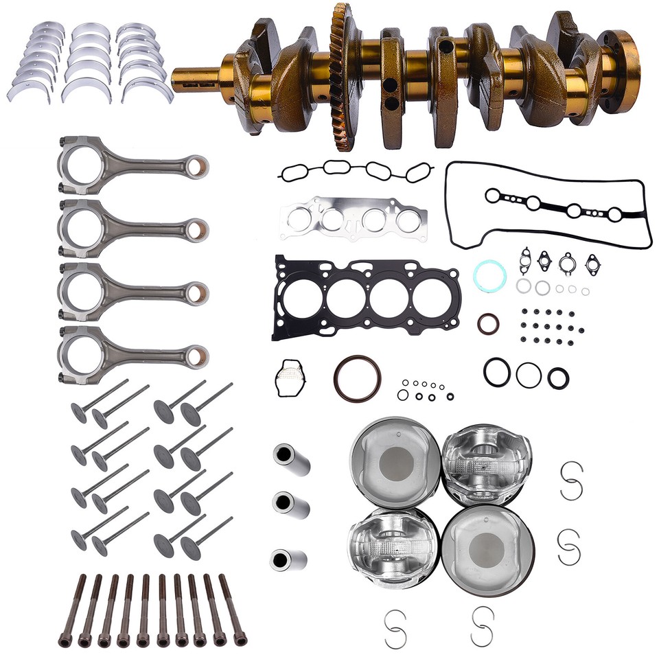 2AZ-FE 2.4L Engine Overhaul Rebuild Kit w/ Crankshaft Rods Timing Kit ...