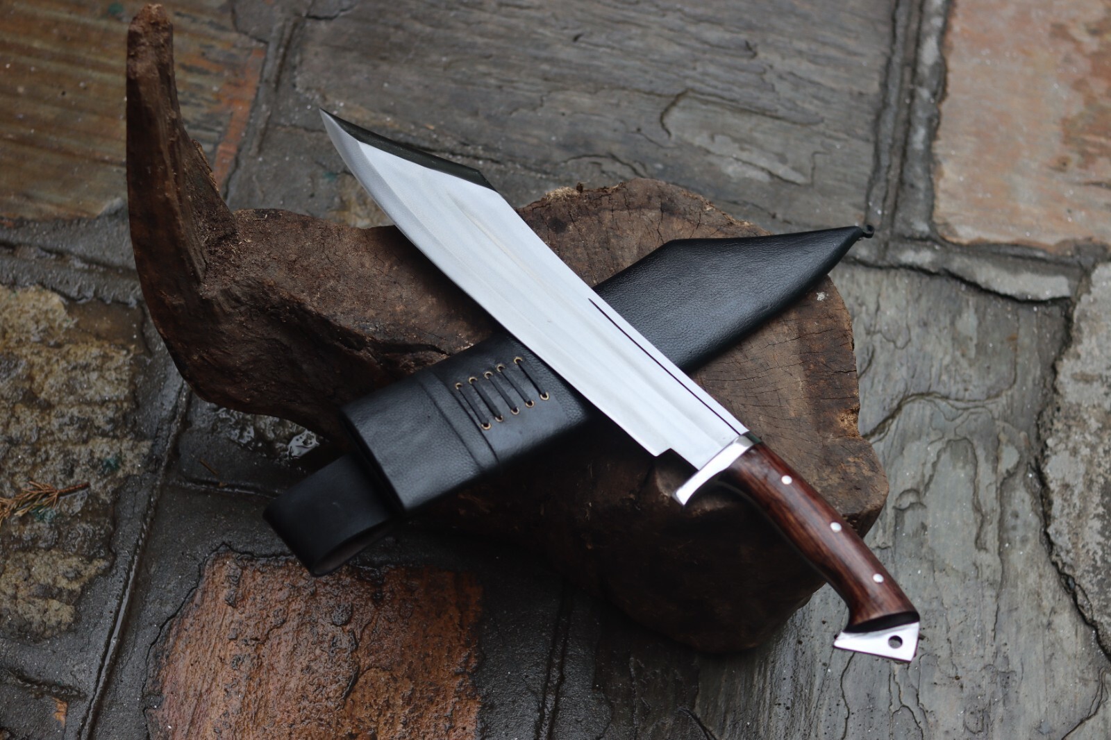 16 inches Blade Mukti Cleaver | Carbon steel (leaf spring) | Heavy Duty ...