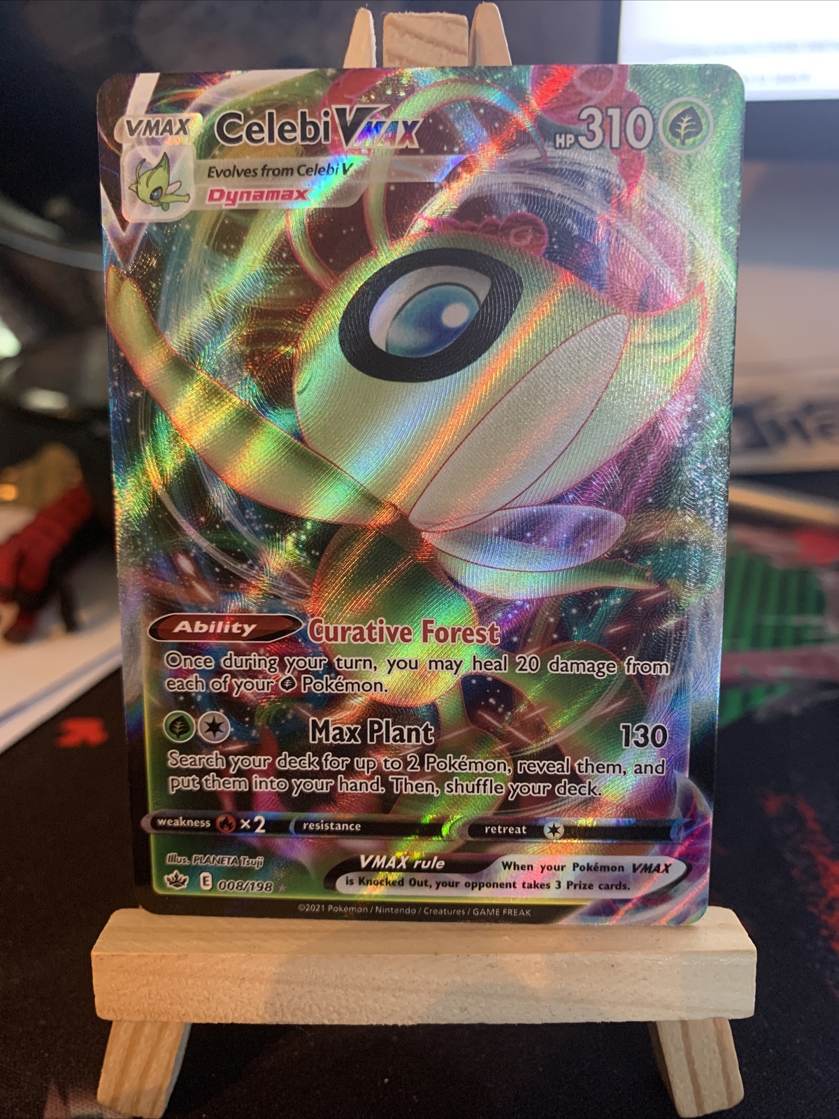 Celebi VMAX 008/198 - Ultra Rare Pokemon Card | eBay