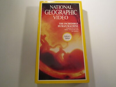 vhs THE INCREDIBLE HUMAN MACHINE National Geographic 10Q | eBay
