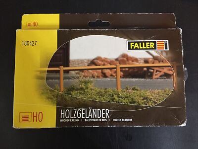 Faller 180427 H0 Wooden Railing (6 Plastic Part) In 1 Color #23 | eBay