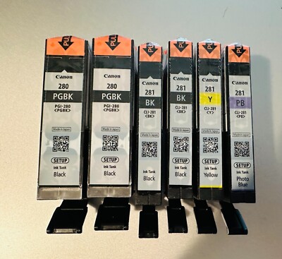 Ink Jet Printer Ink 280 & 281 New | eBay