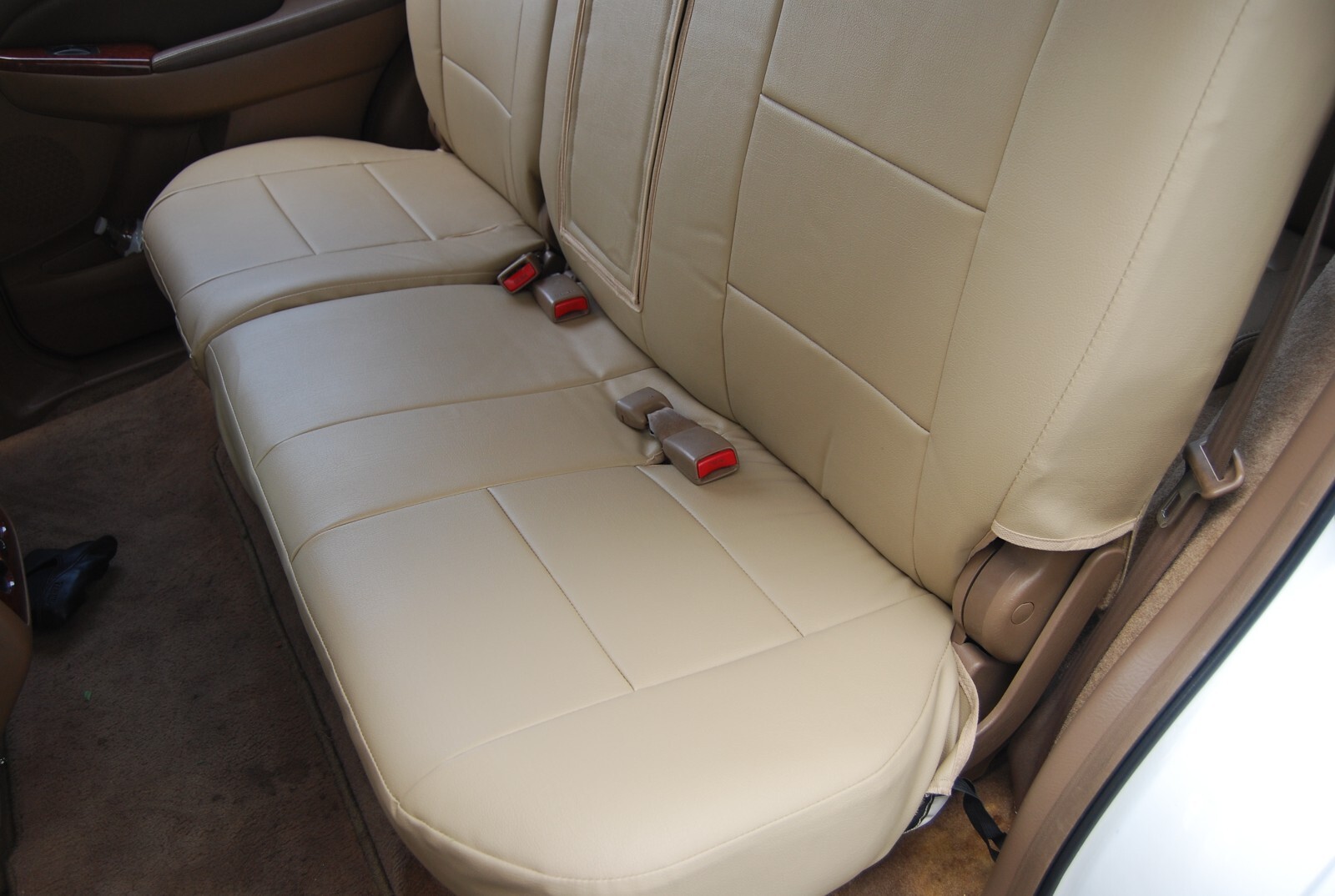 MITSUBISHI MONTERO 2001-2006 IGGEE S.LEATHER CUSTOM FIT SEAT COVER 13 ...