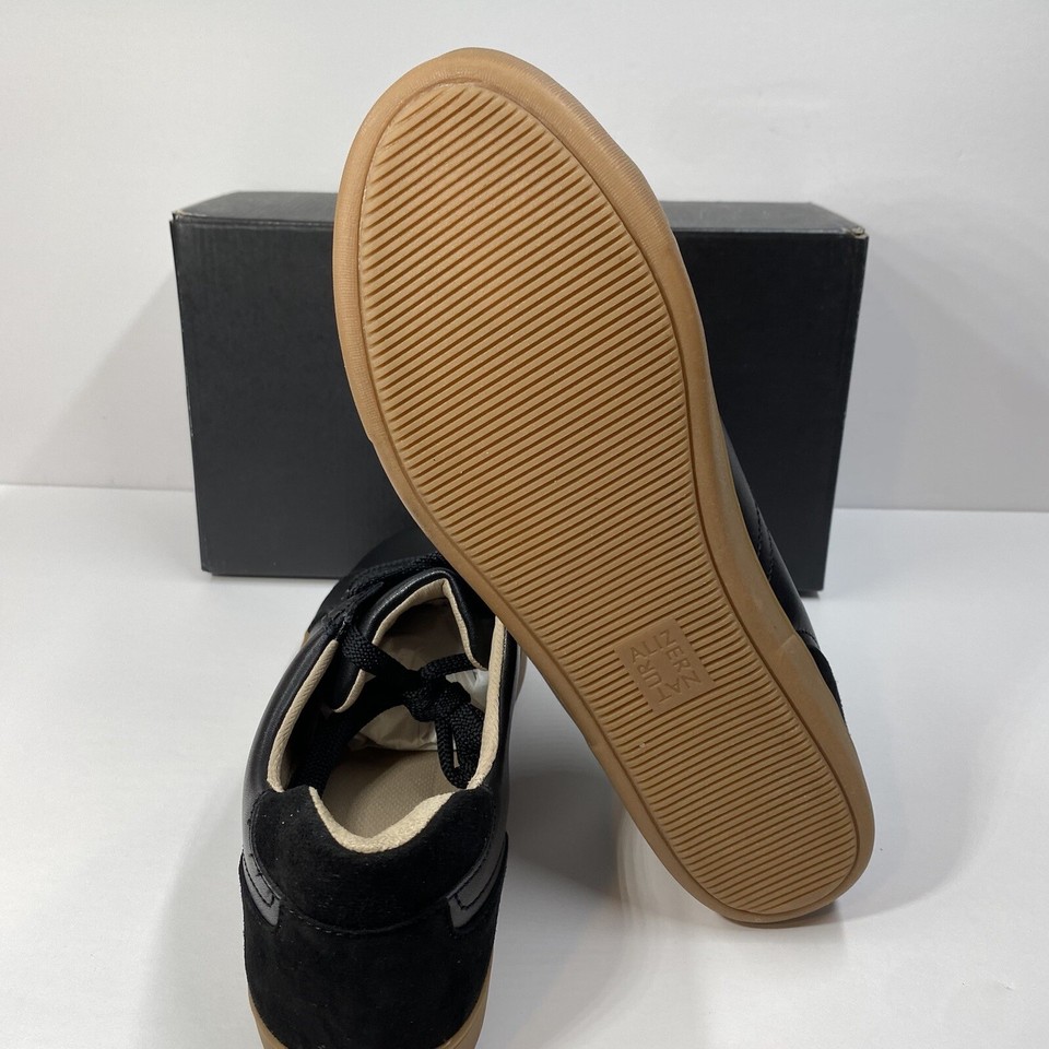 Naturalizer Shoes Womens 12 Morrison Black Casual Sneakers Leather NEW ...