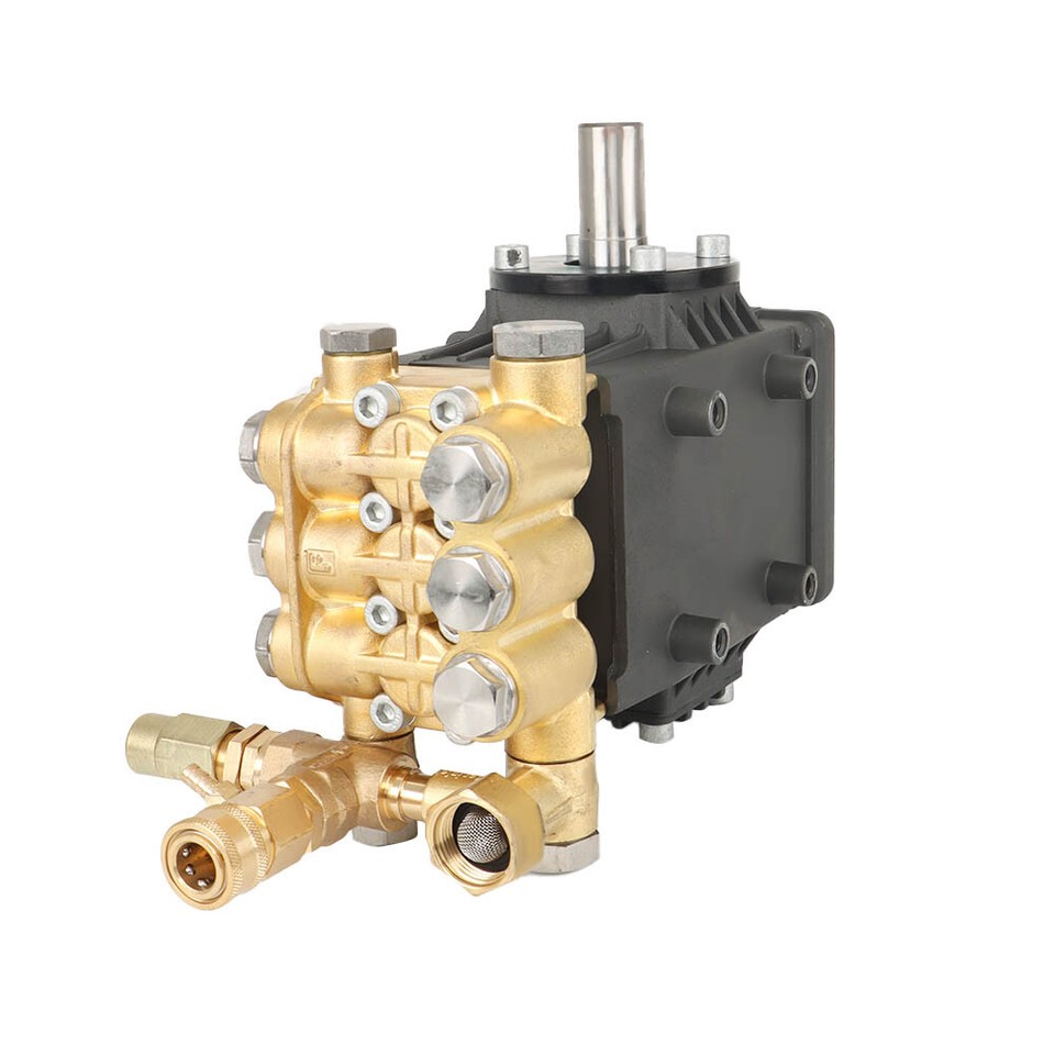 Pressure Power Washer Pump 24mm Solid Shaft 3600 PSI 4.9GPM Belt Drive ...