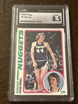 1978-79 TOPPS DAN ISSEL #81 CGC CSG 8.5 NM/MINT+ UNDERGRADED! HOF ...