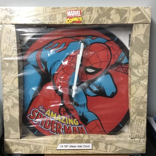 Marvel Comics Wall Clock Amazing Spider-Man 13.75" | eBay