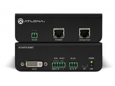 Atlona AT-DVITX-RSNET HDBaseT TX DVI Box with Ethernet/RS-232/IR | eBay